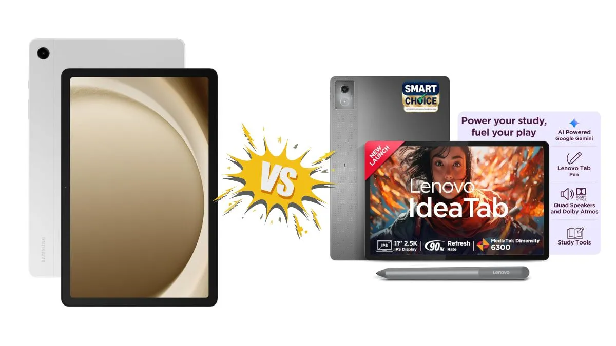 Samsung Galaxy Tab A9+ vs Lenovo Idea Tab with Pen: Budget 5G Tablets ...