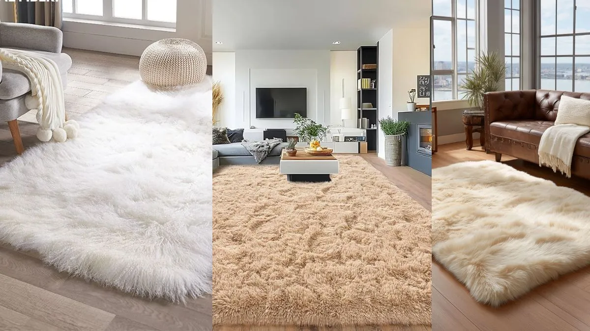 Fur Carpet के साथ आपका Living Room बनेगा बेहतरीन और आरामदायक