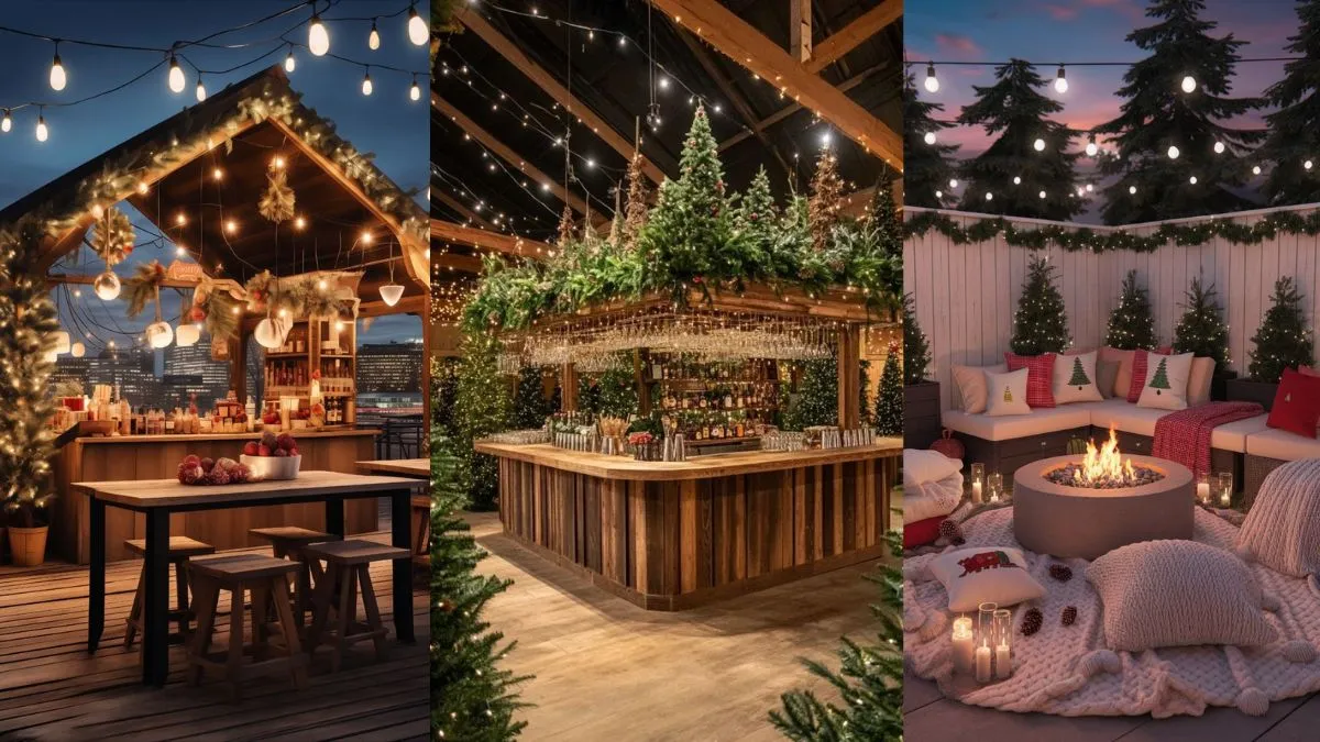 How to Set Up Your Rooftop for a Christmas Party With These 10 Options ...
