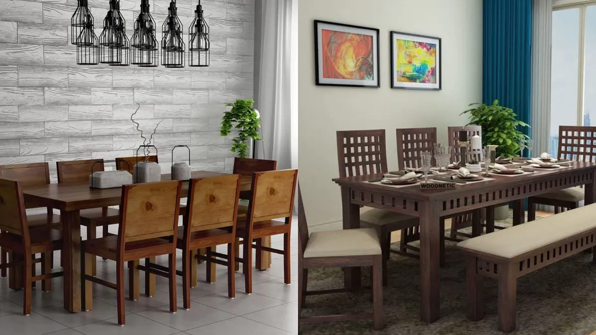 5 Best 8 Seater Dining Table Designs: For Hosting Guest And Joint Families