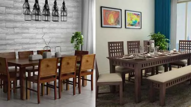 5 Best 8 Seater Dining Table Designs: For Hosting Guest And Joint Families