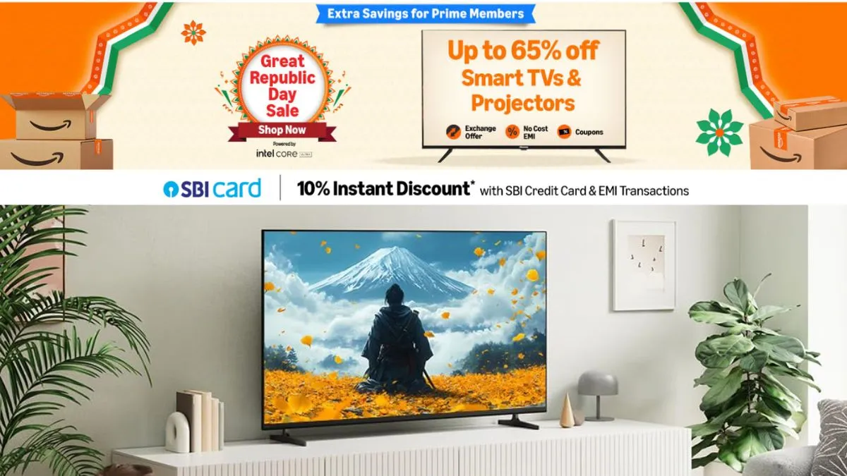 Why Amazon Great Republic Day Sale Is A Big Win For Large Screen Smart ...