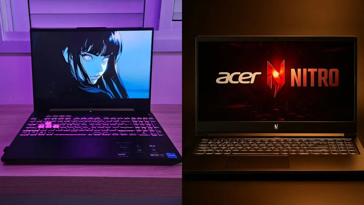 ASUS TUF Gaming Laptop vs Acer Nitro: Performance, Features and Battery ...