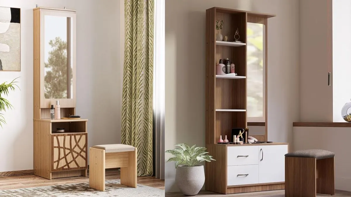 Modern Designs of Dressing Table With Stool: Your Personal Grooming Station