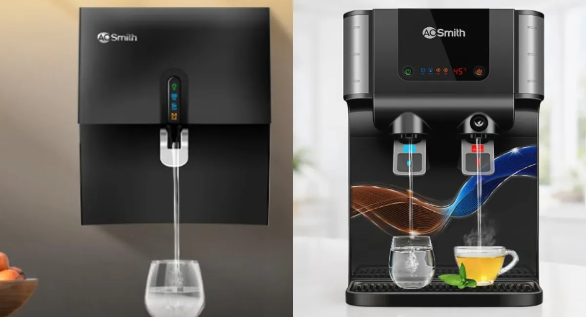 घर में इस्तेमाल करें AO Smith Water Purifier और हर दिन पाएं शुद्ध पानी ...