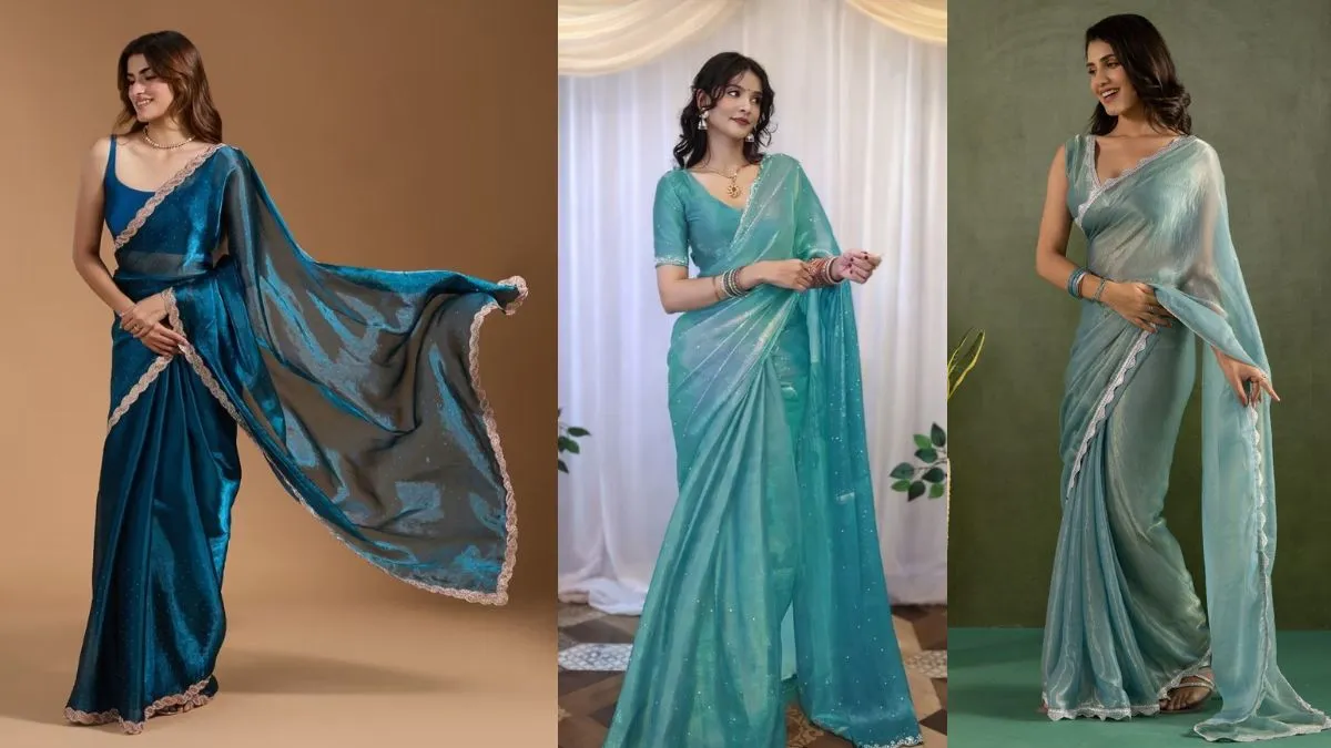 हर दीवा की पसंद! ट्रेंडी Jimmy Choo Saree के साथ बिखेरें अपना जलवा!