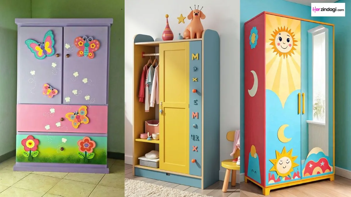 इधर-ऊधर फैले बच्चों के कपड़े Kids Almirah में करें फिट, डिजाइन ऐसा की ...