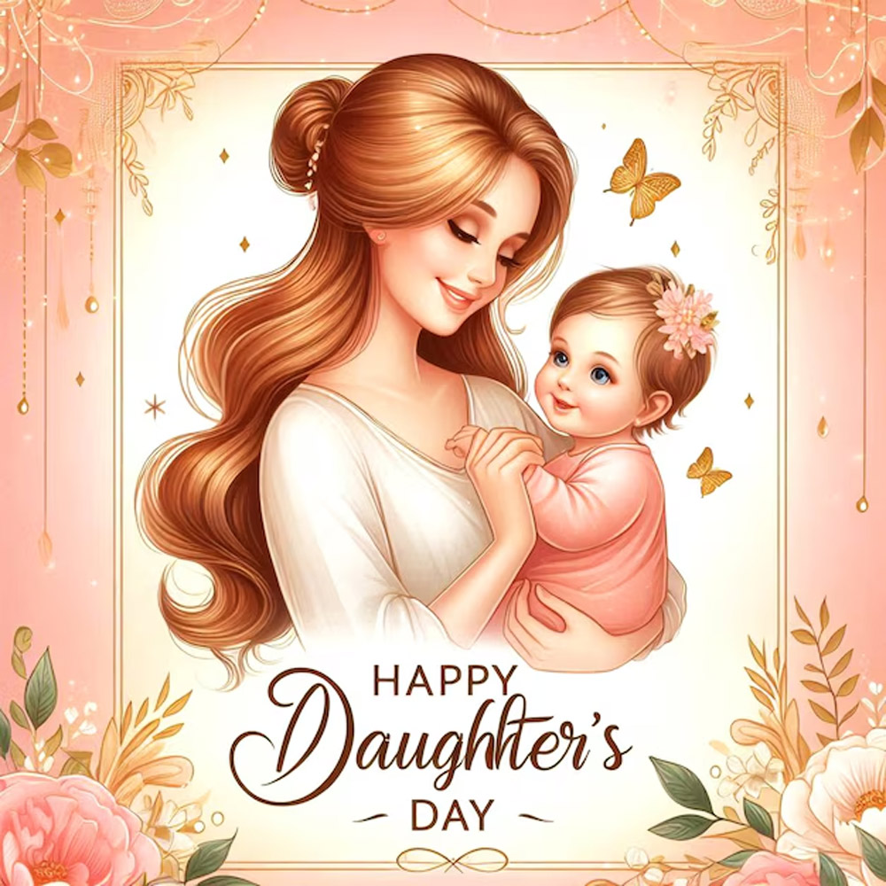 Happy Daughter's Day Wishes 2024 :Top Quotes, Messages And Images to ...