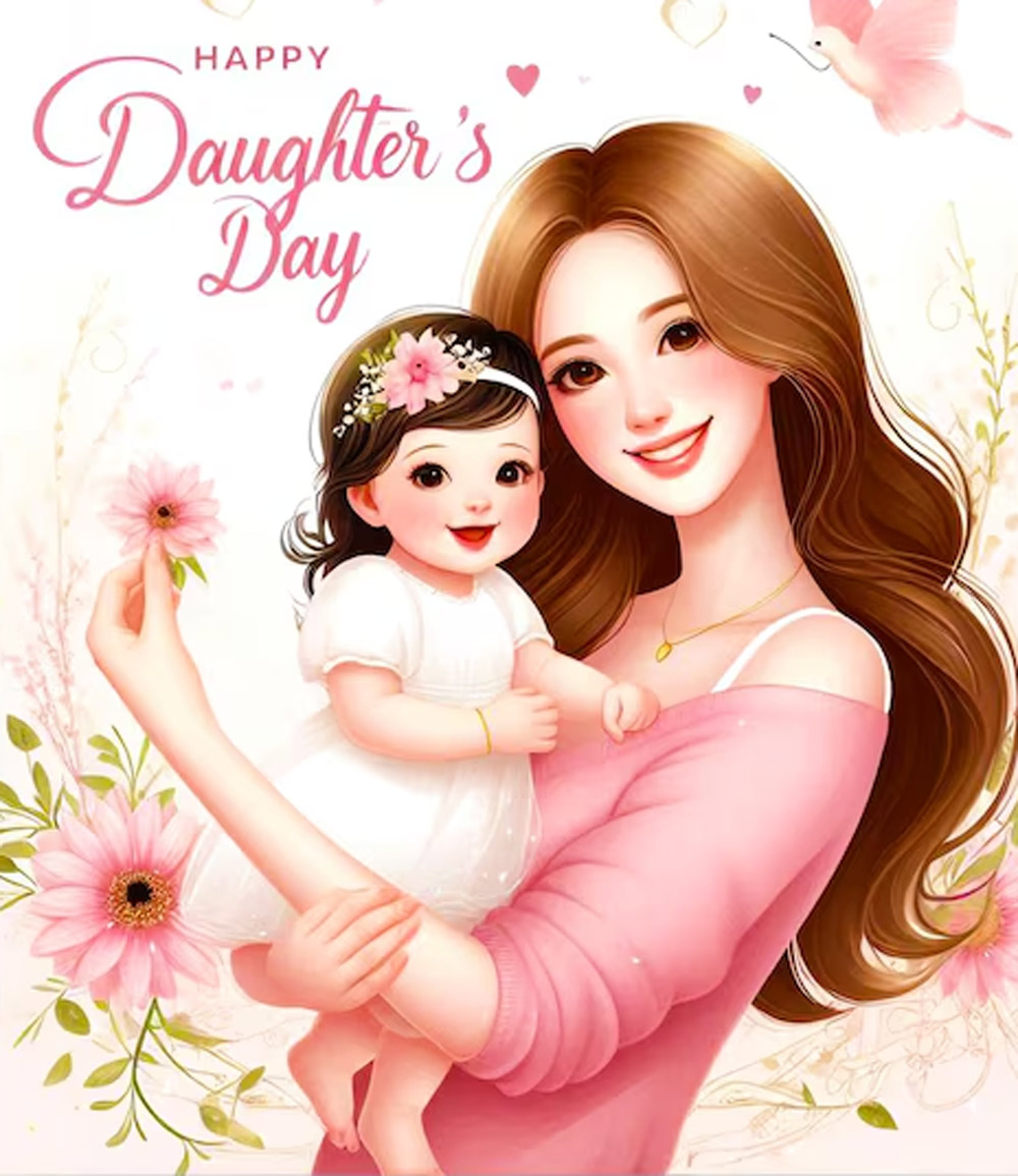 Happy Daughter's Day Wishes 2024 :Top Quotes, Messages And Images to ...