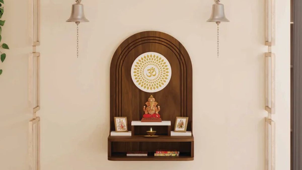 Should You Hang Home Temple On A Wall Vastu Expert Shares Insights ...
