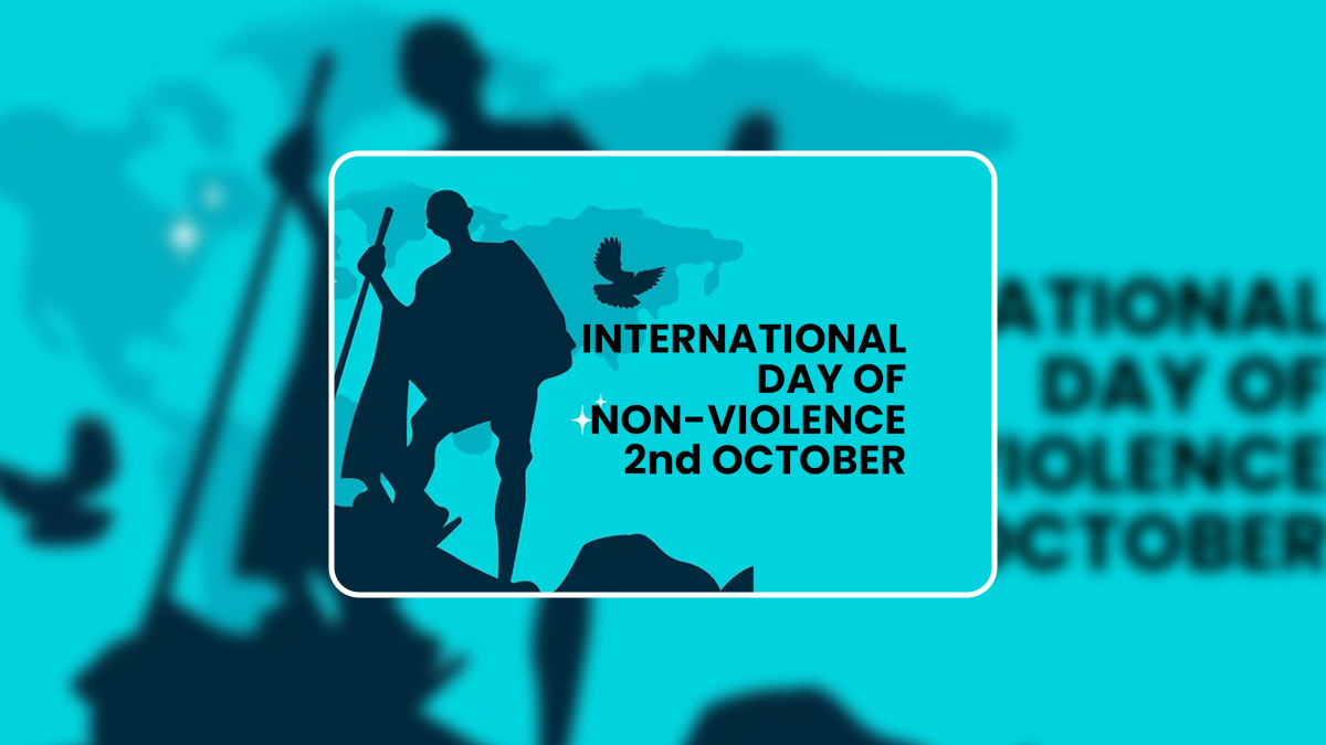 International Day Of Non-Violence 2024: Know The Date, History ...