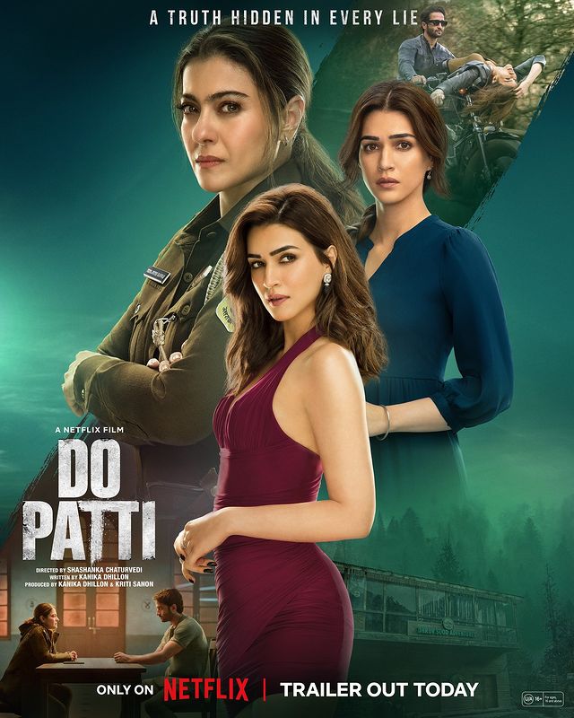 Do Patti Trailer: Kajol, Kriti Sanon, Shaheer Sheikh's Tale Of Twisted ...