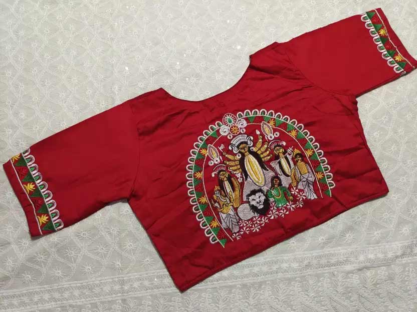 5 Stylish Pot Neck Blouse Designs To Elevate Your Saree Looks | Herzindagi