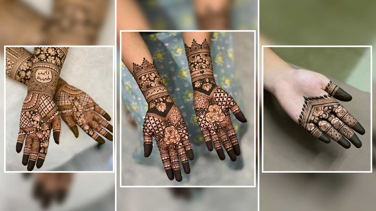7+ Best Flower Mehndi Designs Of 2024 | HerZindagi