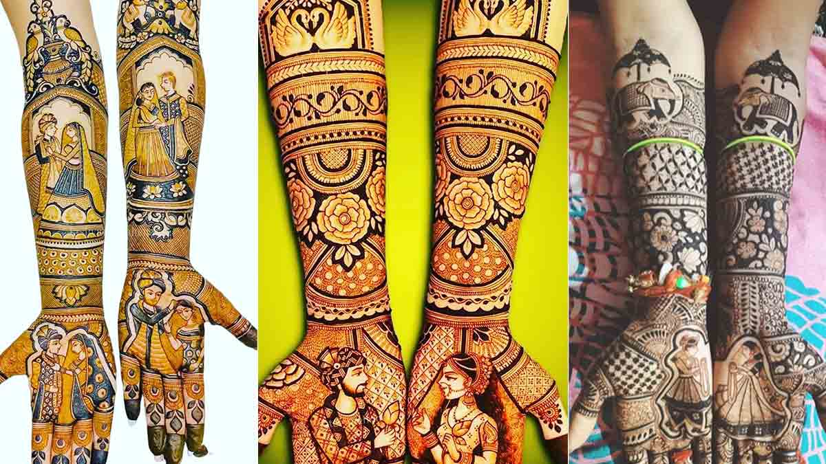 5 Best Dulha Mehndi Designs 2024 For The Modern Bride | HerZindagi