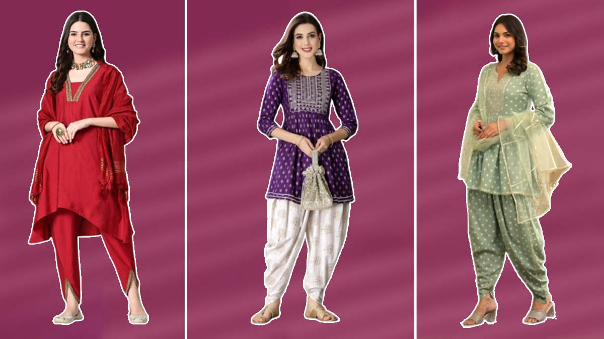 5 Stunning Dhoti Style Salwar Suits | HerZindagi