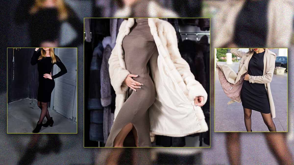 5 Ways To Style Your Favourite Bodycon Dress During Winters | HerZindagi