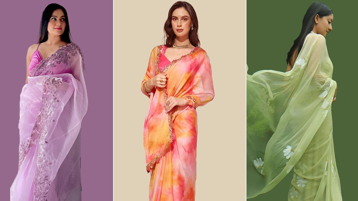 6 Beautiful Jimmy Choo Saree Designs To Flaunt At Your Farewell ...