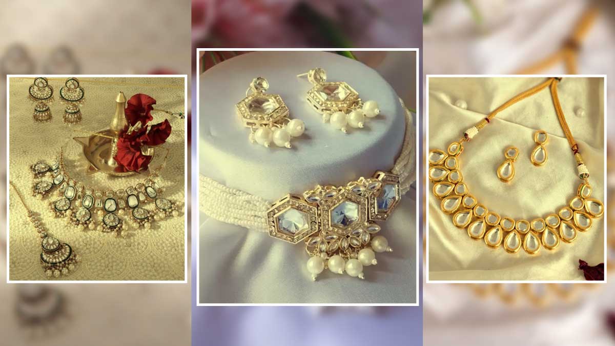 5+ Kundan Set Designs To Add Shine To Your Ethnic Wear | HerZindagi