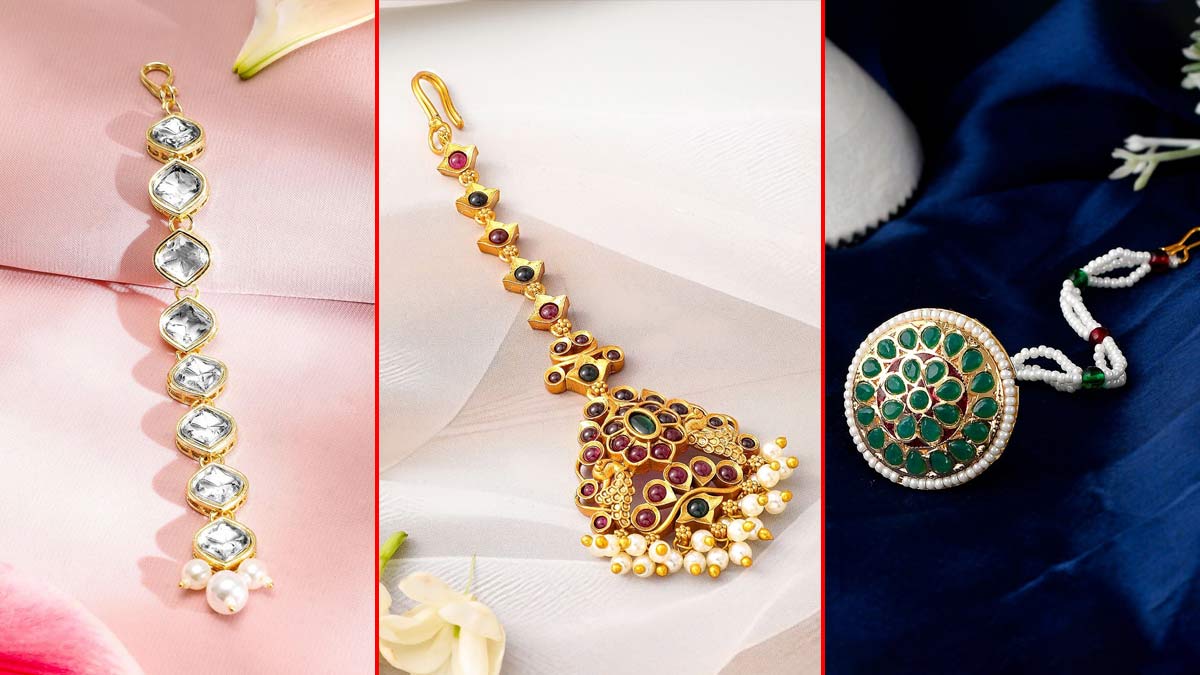 5 Types Of Maang Tikka You Should Add To Your Jewellery Collection ...