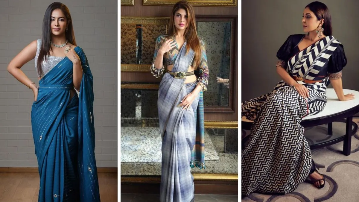 Saree With Belt Ideas For Every Occasion | Herzindagi