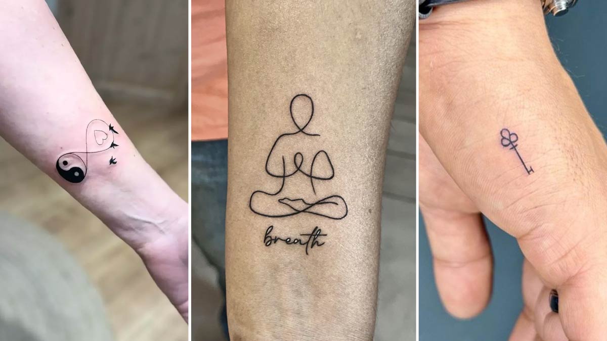 4 Minimalist Tattoo Designs With Deep Spiritual Meanings | HerZindagi