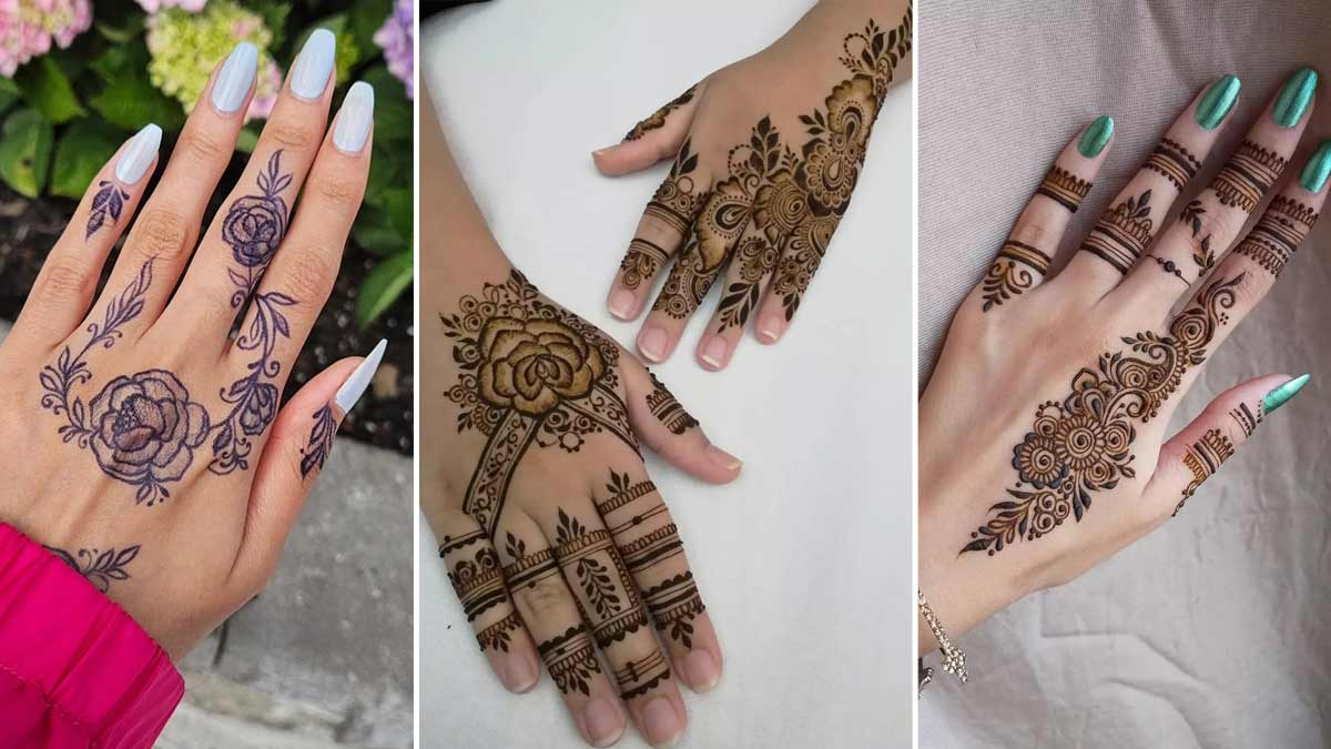 7+ Simple And Beautiful Mehndi Designs For Baisakhi 2025 | HerZindagi