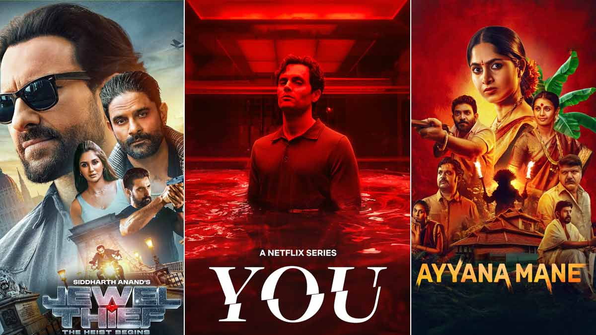 OTT Releases This Week (April 21-27, 2025): You Season 5 To Jewel Thief ...