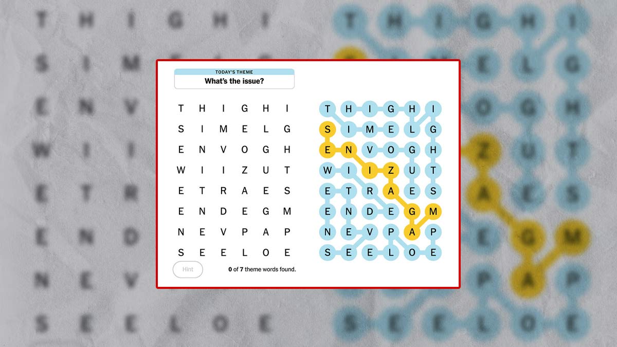 NYT Strands Answers For April 30, 2025: Here Are The Hints, Spangram ...