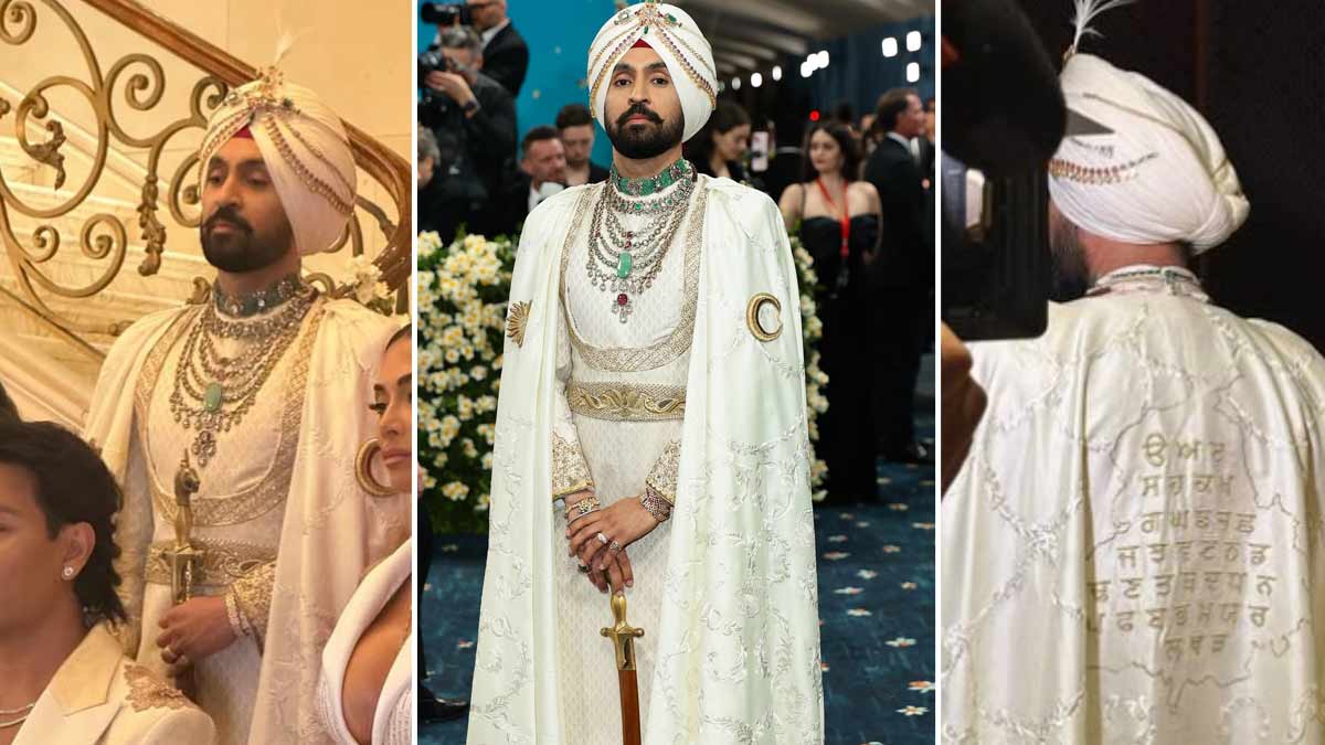 Diljit Dosanjh's Met Gala 2025 Debut: Dressed in Prabal Gurung, His ...