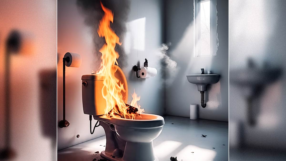 Toilet Seat Explodes In Noida Home, Youth Suffers 35% Burns: Here’s Why ...