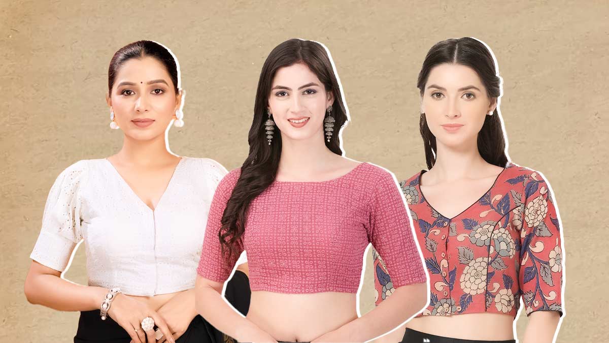 5 Cotton Blouse Designs For Heavy Busts | HerZindagi