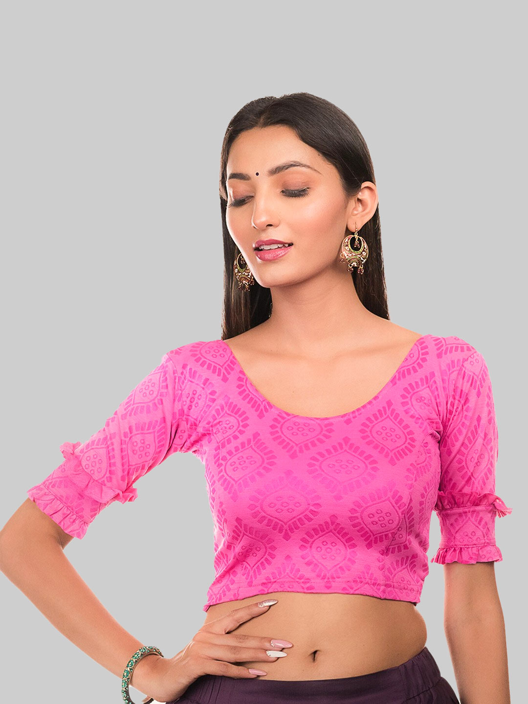 5 Latest Frill Sleeves Blouse Designs To Add To Your Wardrobe | Herzindagi