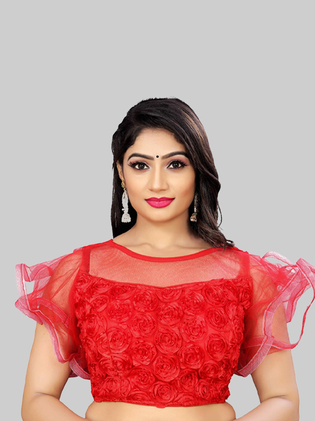 5 Latest Frill Sleeves Blouse Designs To Add To Your Wardrobe | Herzindagi