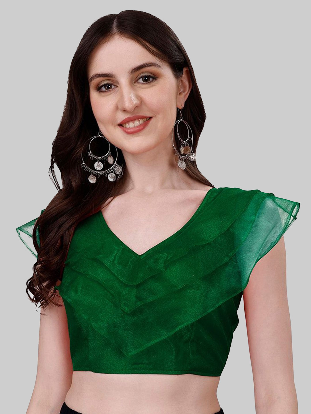 5 Latest Frill Sleeves Blouse Designs To Add To Your Wardrobe | Herzindagi