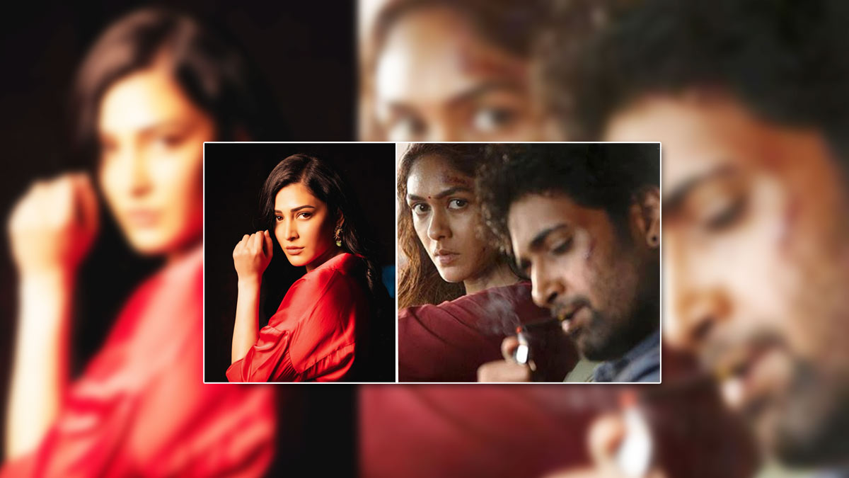 Dacoit Fire Glimpse Out: Did You Know Shruti Haasan, And Not Mrunal ...