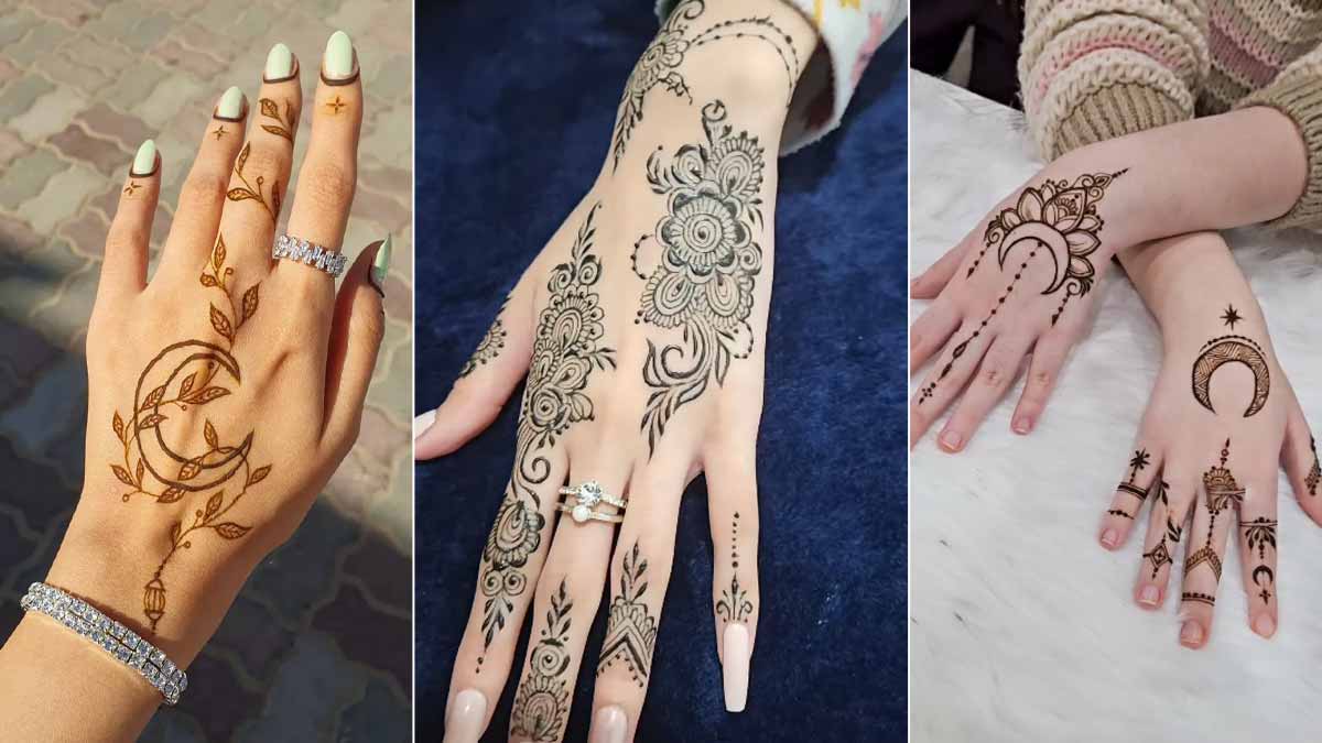 7+ Simple And Beautiful Mehndi Designs For Eid 2025 | HerZindagi