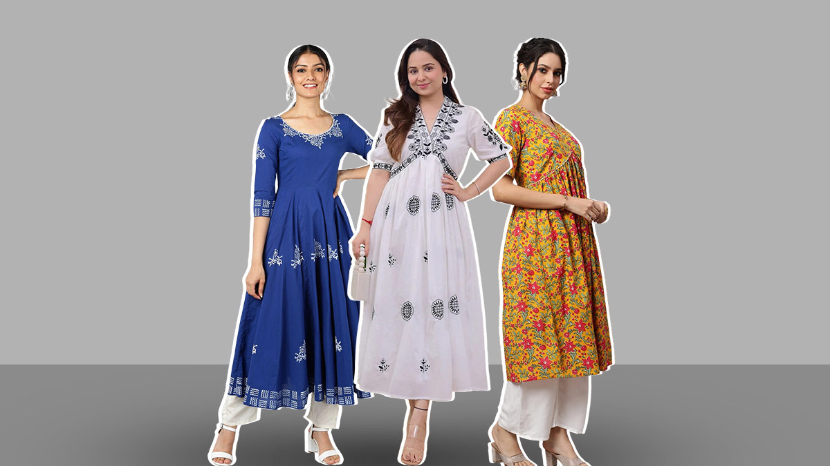 5 Beautiful Cotton Frock Suit Designs For Women | HerZindagi