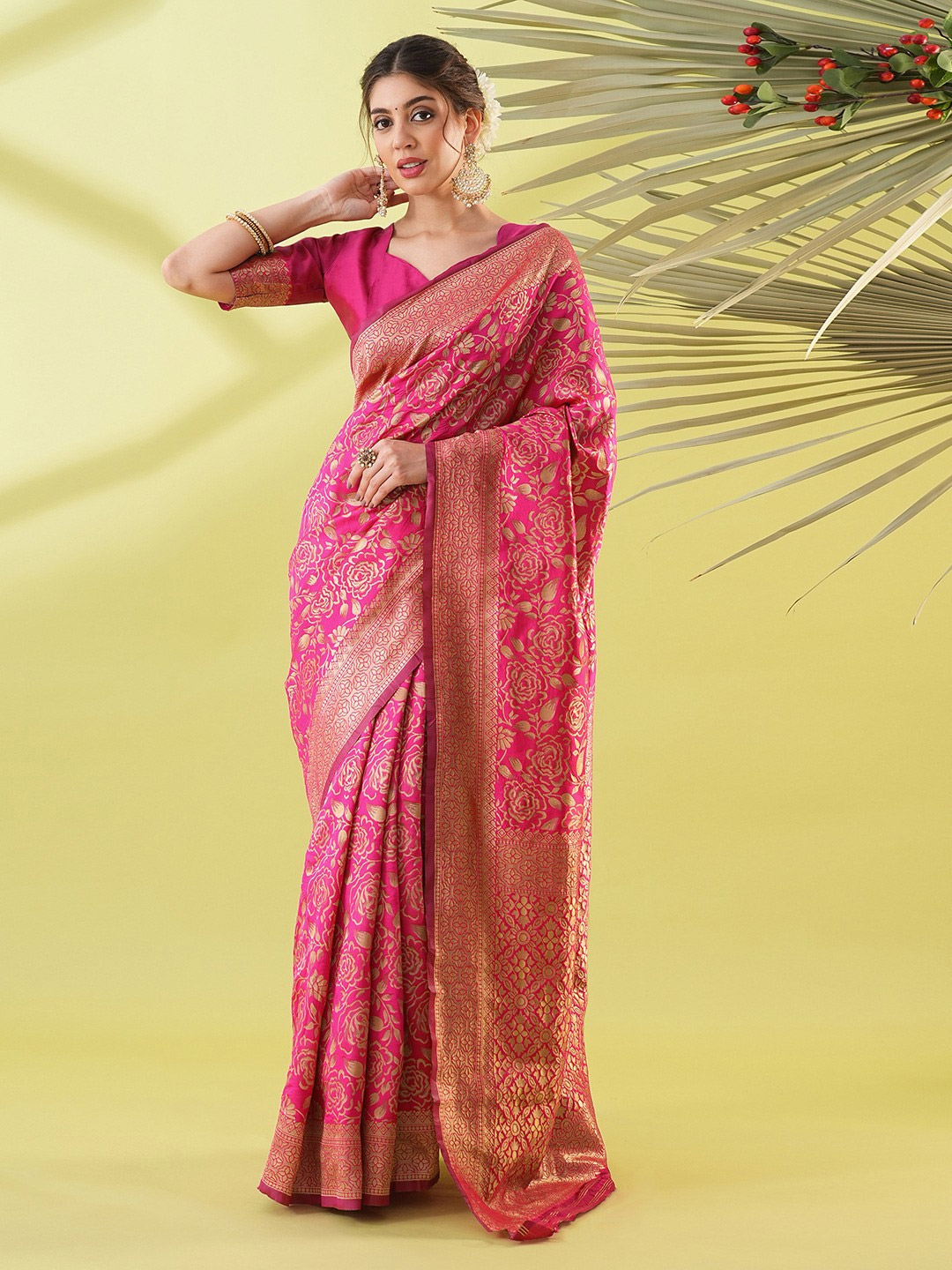 6 Latest Woven Saree Designs For Summer Ethnic Collection | Herzindagi