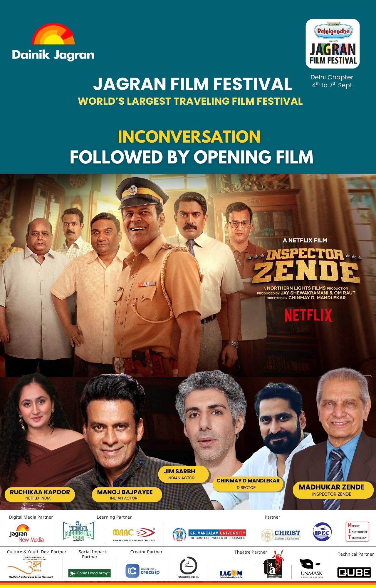 Jagran Film Festival 2025: Double Film Premieres and Chance to Interact With Celebrities ...