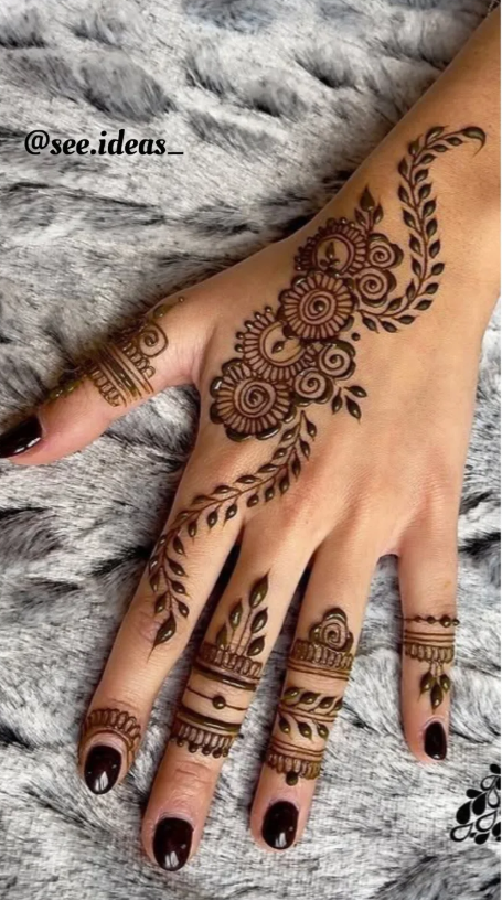 Makar Sankranti Mehndi Designs 2026: 5+ Simple And Beautiful Mehndi ...