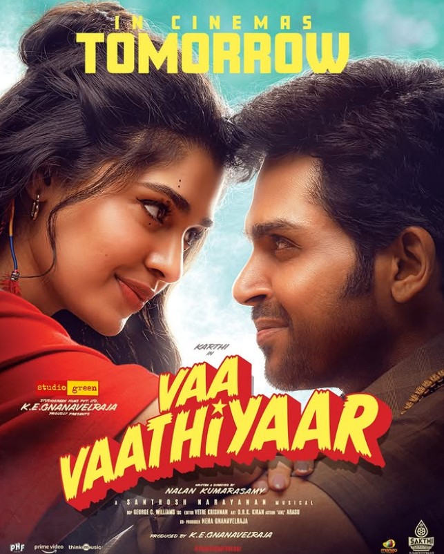Vaa Vaathiyaar Box Office Collection Day 2: Karthi’s Fantasy Action ...