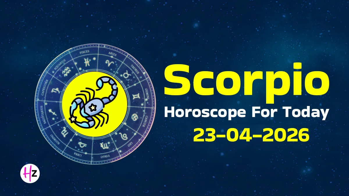 Scorpio Horoscope Today, April 23, 2026: Luck Favors the Brave and ...