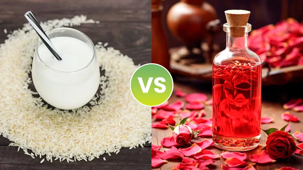 Rose Water vs Rice Water: Which One Tightens Pores Better? | Herzindagi