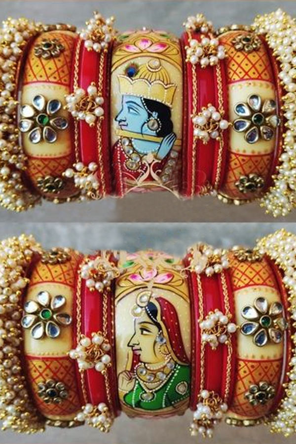 Bangle Designs | लाल हरी चूड़ियां | चूड़ियों की नई डिजाइन | Karwa ...