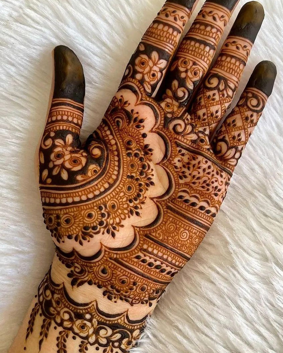 Navratri Mehndi Design| Mehendi Designs For Girls| आसान और खूबसूरत ...