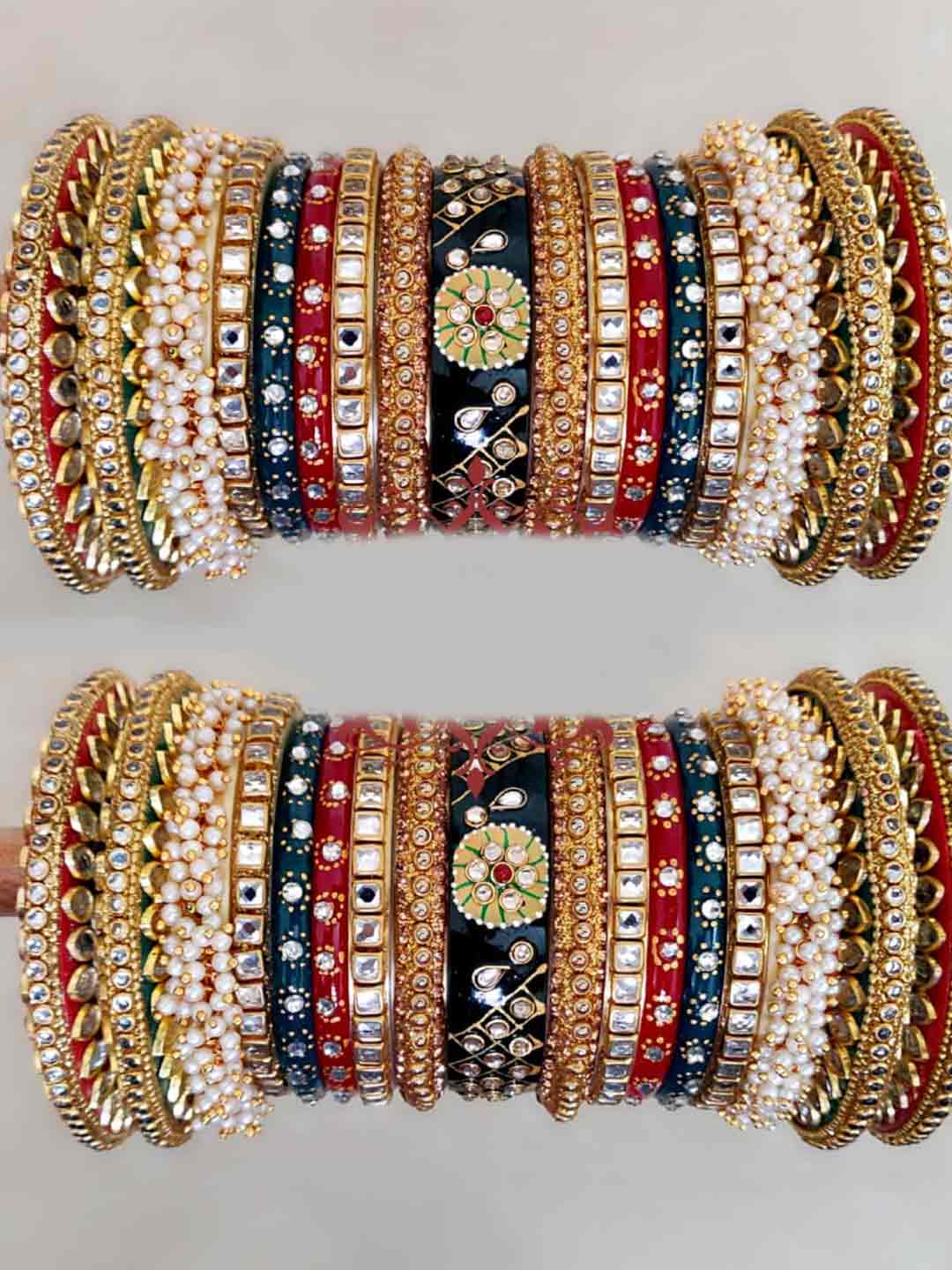 Karwa Chauth 2024 Rajputi Bangles Design: करवा चौथ के मौके पर चौड़े ...
