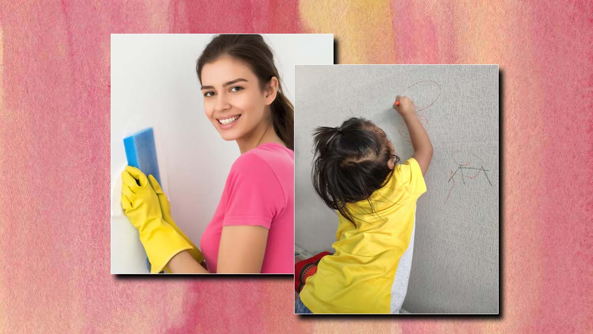 बच्चे ने दीवार पर चला दिया है पेन-पेंसिल, इन आसान ट्रिक्स से करें चकाचक ...