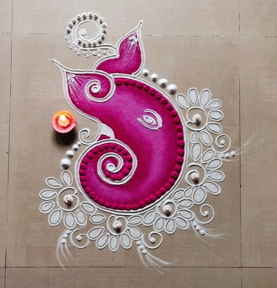 Lord Ganesh Rangoli Designs for Diwali 2024: दिवाली के मौके पर घर के ...