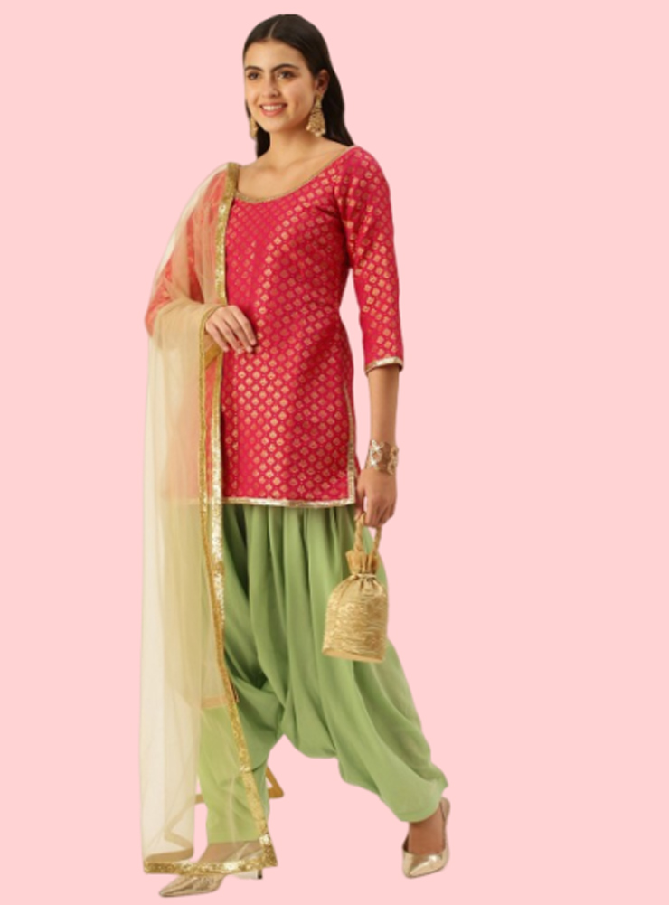 Gurpurab 2024 Patiala suit Designs: गुरु नानक जयंती के दिन पहनें ...